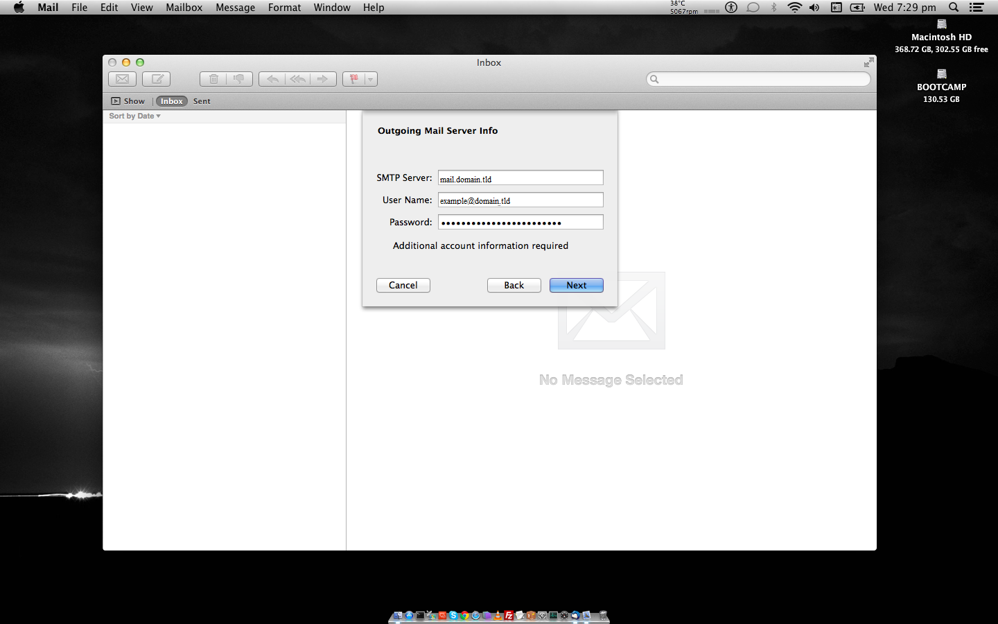 How Do I Setup IMAP Email On OSX Mac Mail