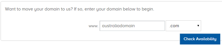 How to Transfer a domain to Servers Australia